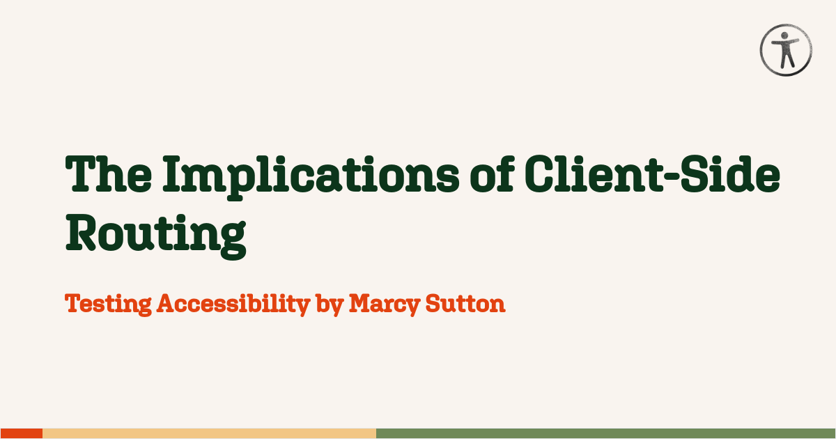 The Implications of Client-Side Routing
